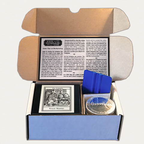 Medieval Scribe Bookplate Kit – Bookplates.com